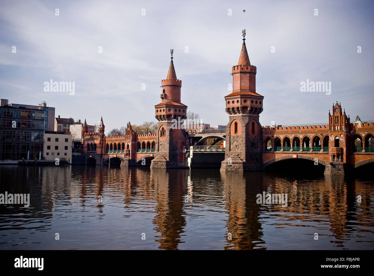 Oberbaumbrücke in Berlin Stock Photo - Alamy