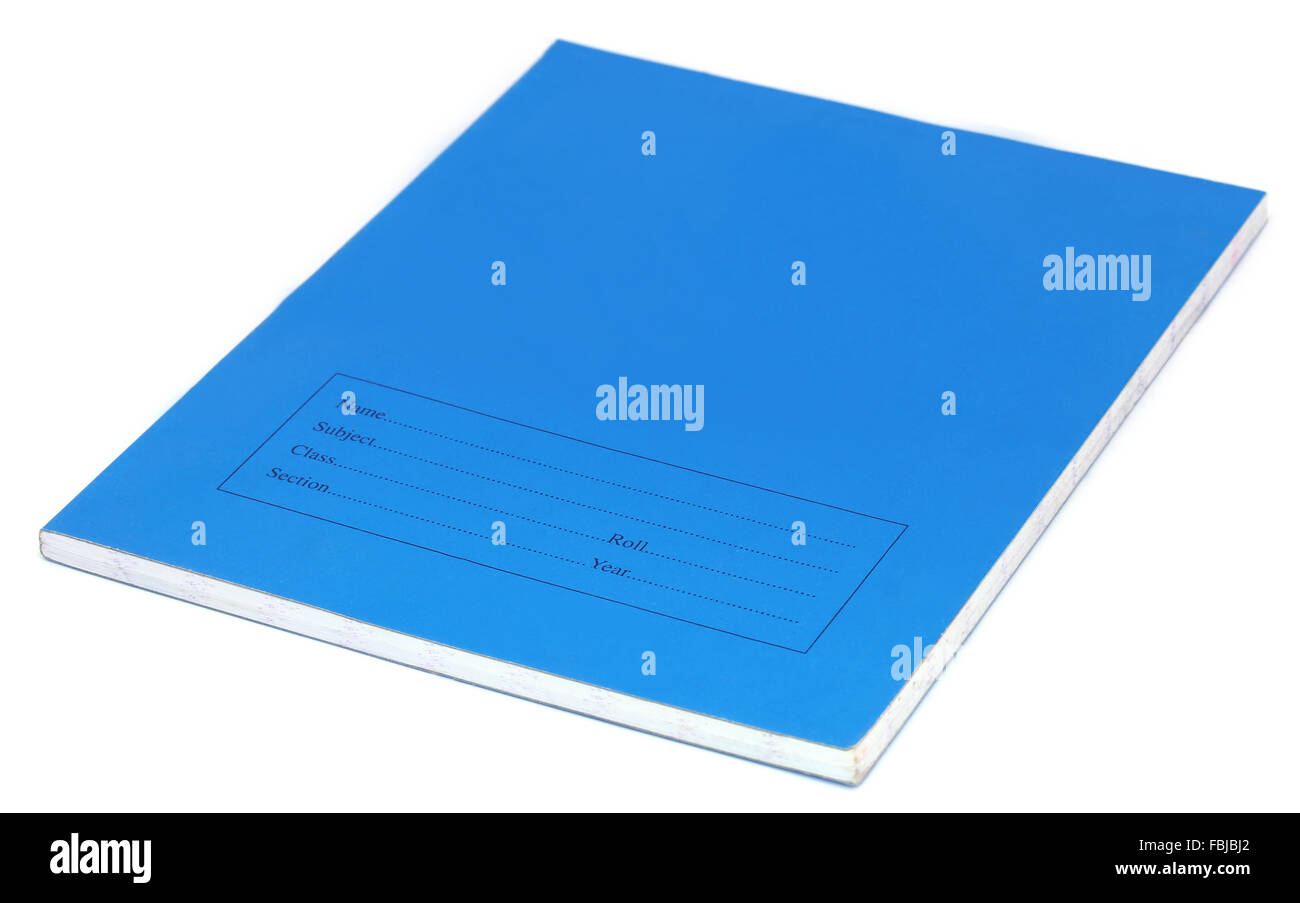 School notebook hi-res stock photography and images - Alamy