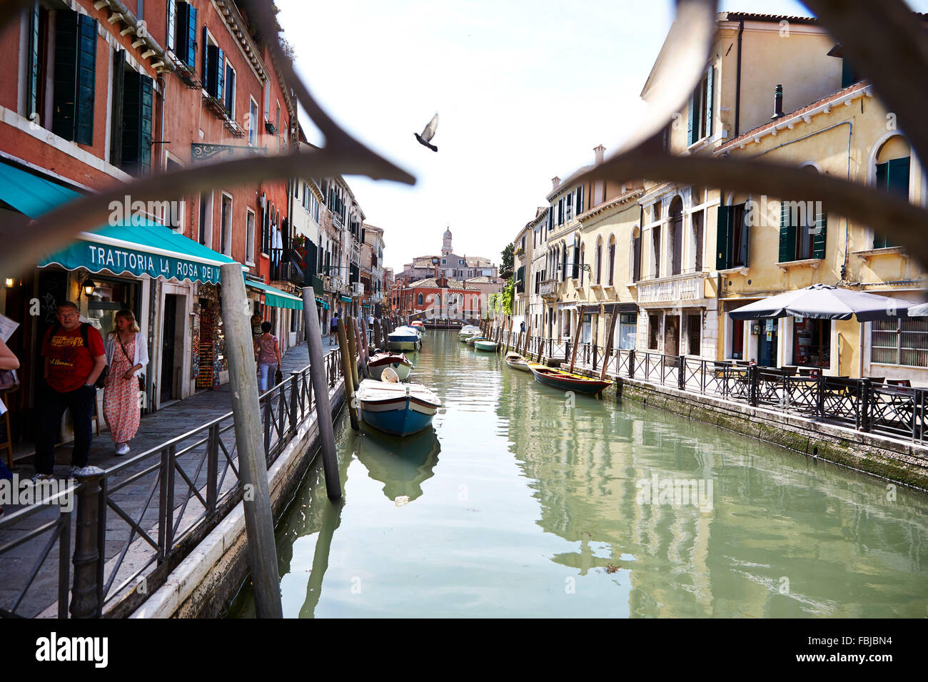 Venice river from bridge hi-res stock photography and images - Alamy