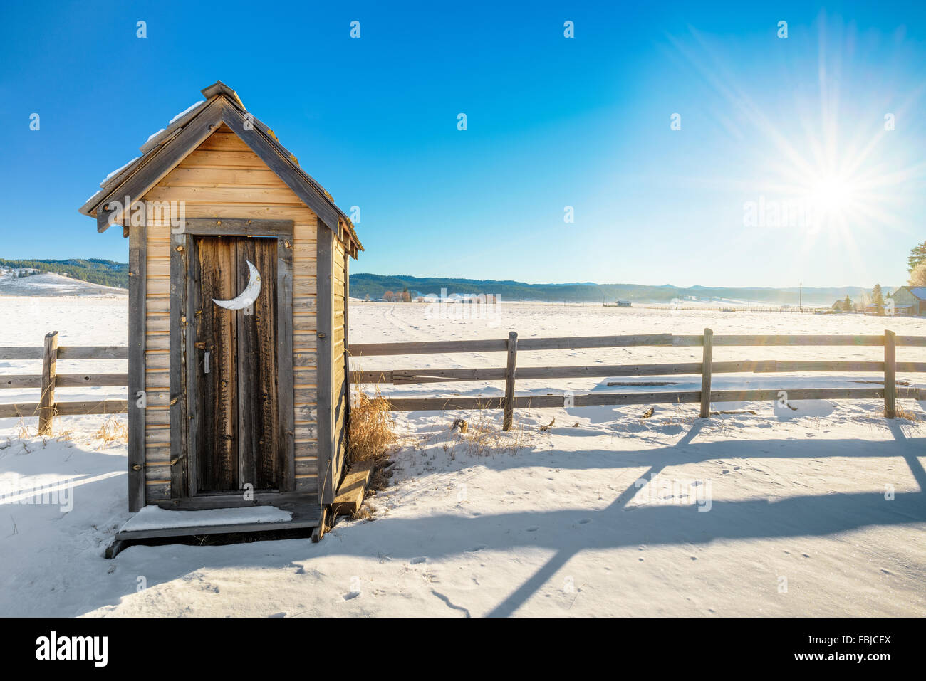 Outhouse idaho hi-res stock photography and images - Alamy