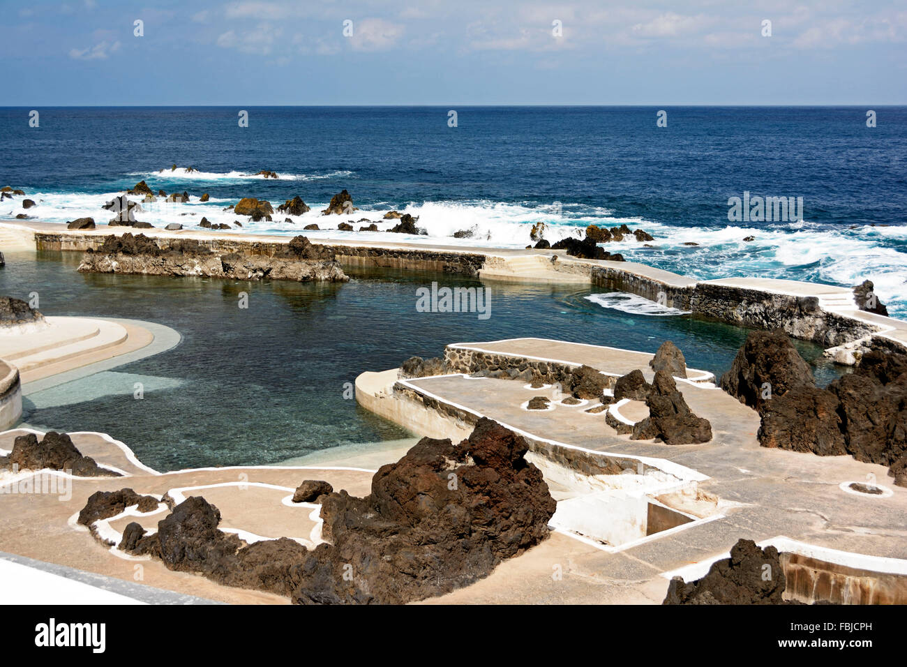 Madeira, ocean pool at Porto Moniz Stock Photo - Alamy