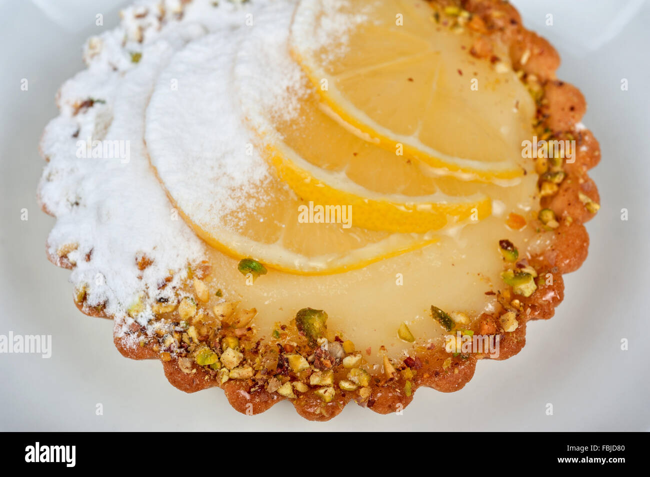 sweet cakes with fruits Stock Photo - Alamy