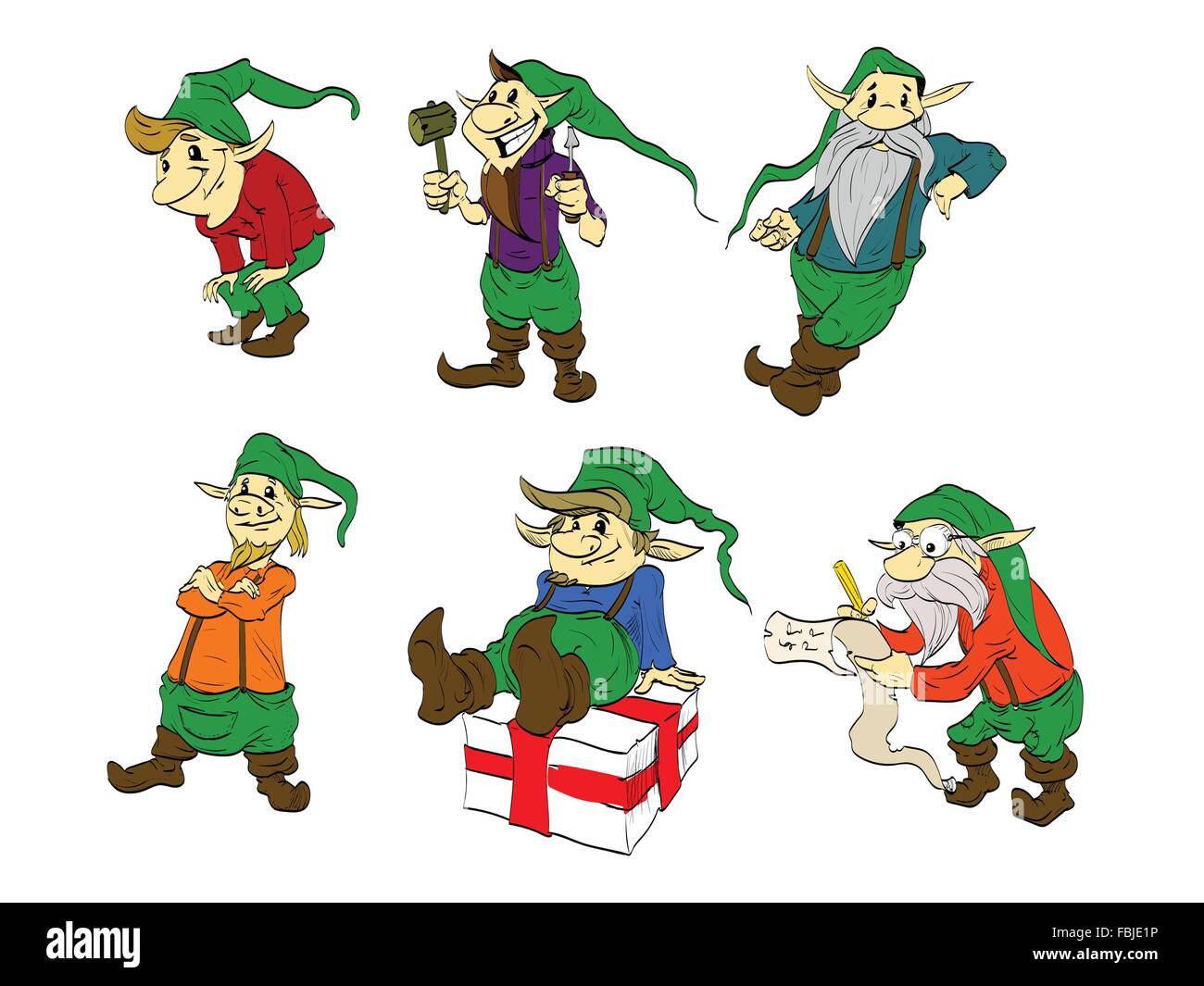 Elves Cut Out Stock Images & Pictures - Alamy
