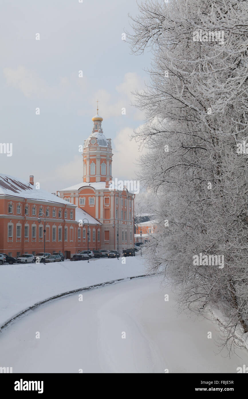 Saint Alexander Nevsky Lavra or Saint Alexander Nevsky Monastery. St ...