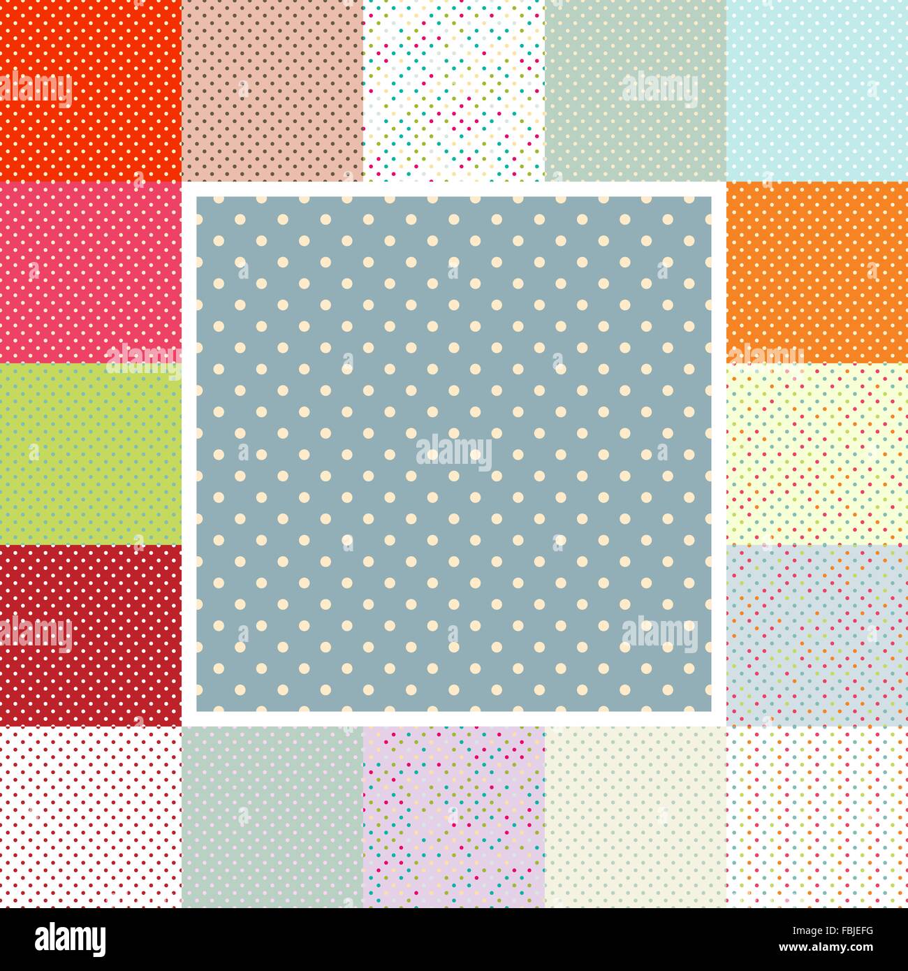 Polka dots set. EPS 10 Stock Vector Image & Art - Alamy