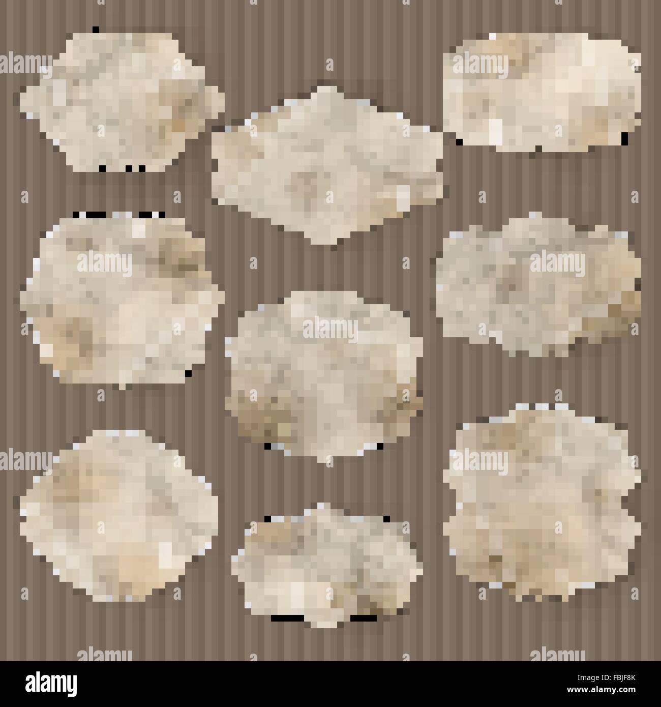 Torn paper icon scrap Stock Vector Images - Alamy