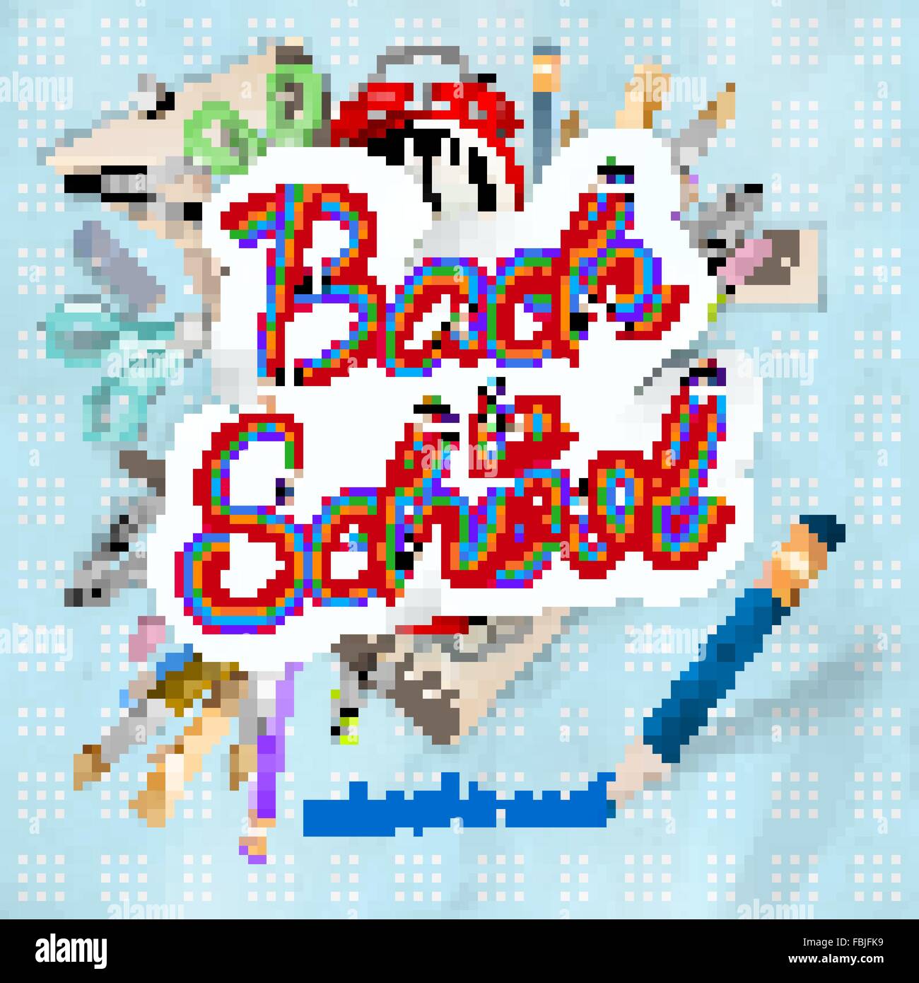 Triangle pencils Stock Vector Images - Alamy