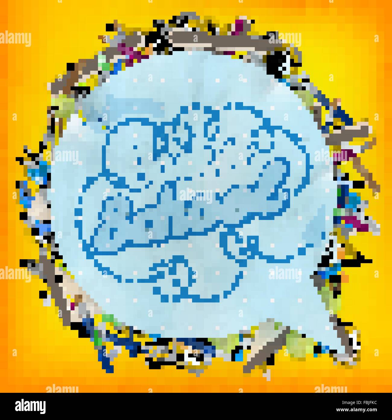 Freehand drawing back school Stock Vector Images - Alamy