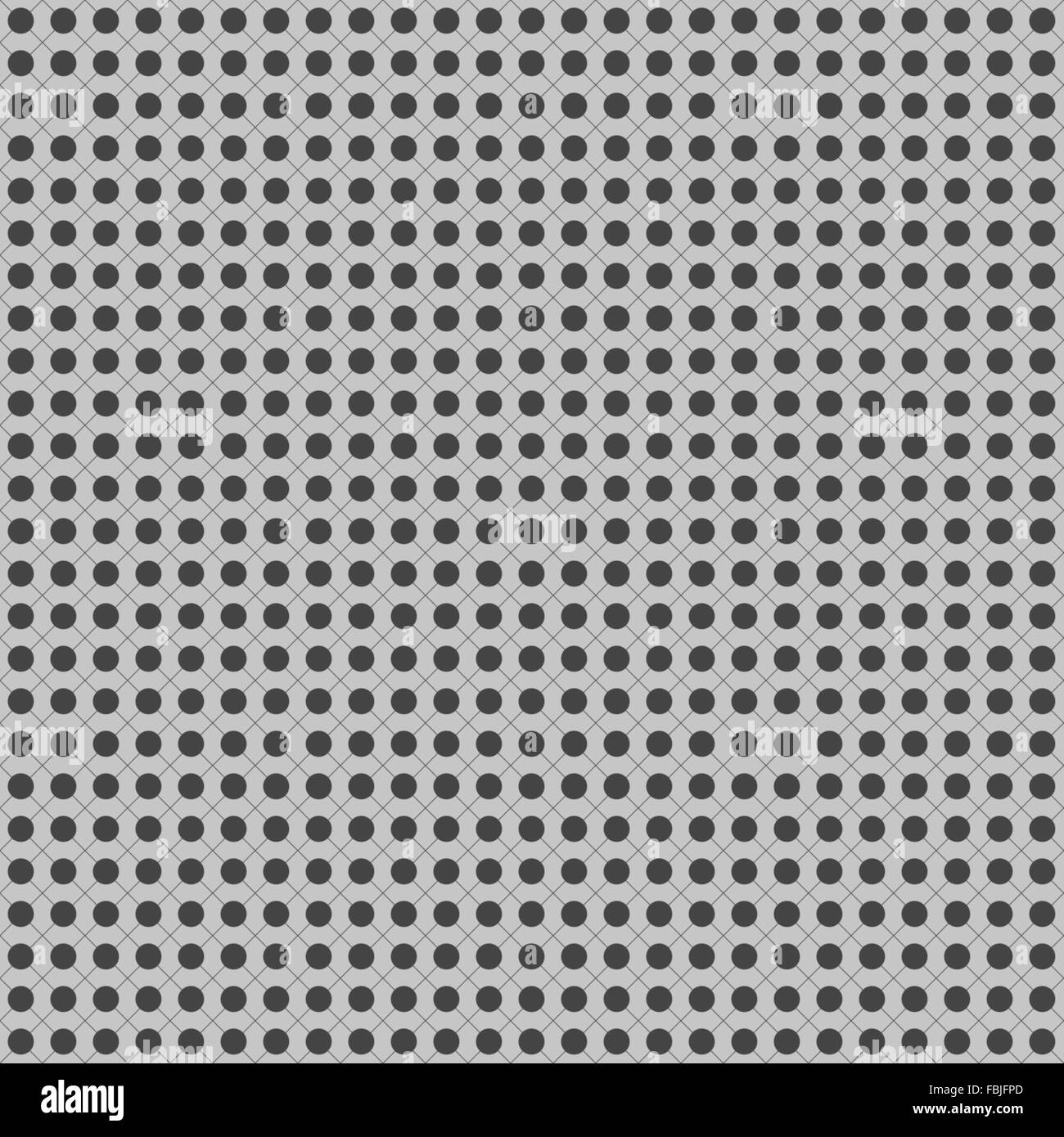 Abstract simple seamless background with connected grey dots over light ...
