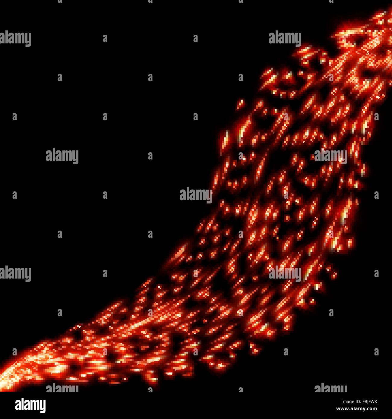 Fire flame burn background. EPS 10 Stock Vector Image & Art - Alamy