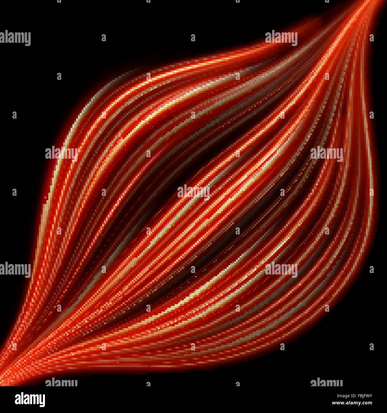 Abstract fiery lightning. EPS 10 Stock Vector Image & Art - Alamy