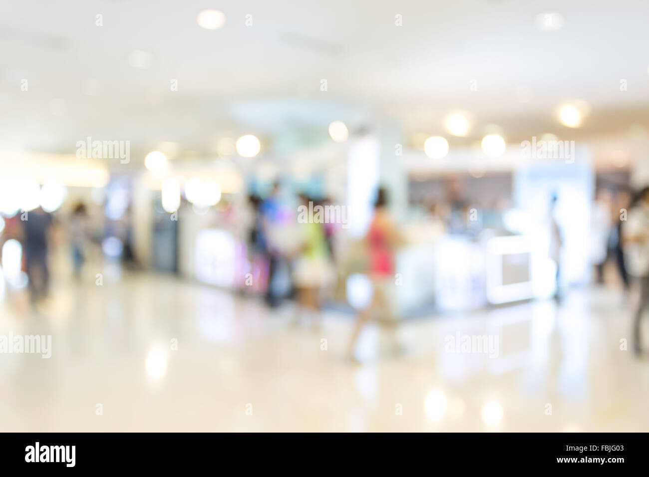 Abstract background of shopping mall Stock Photo - Alamy