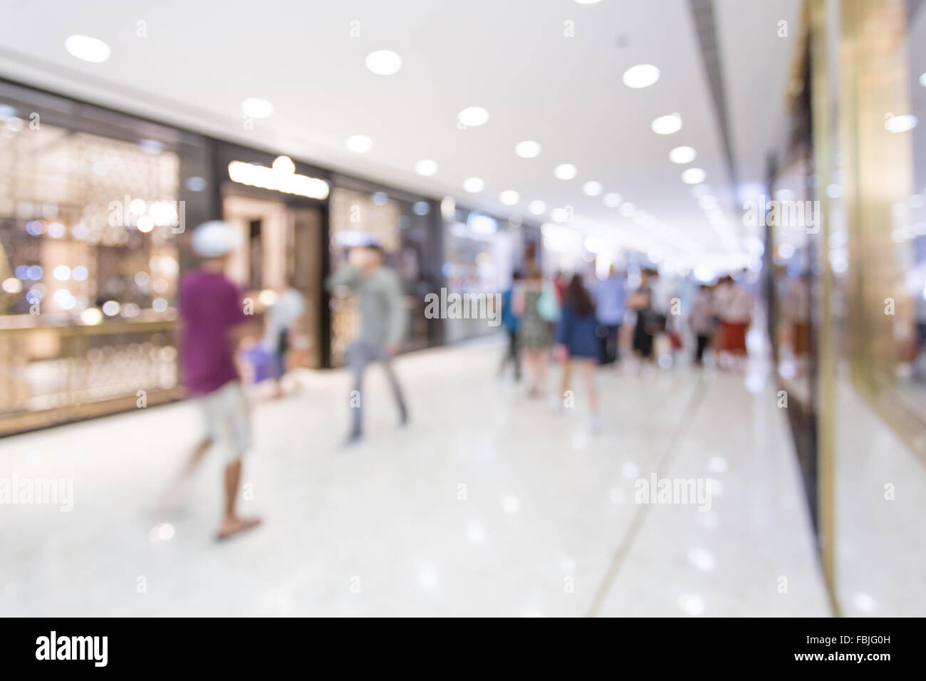 Abstract background of shopping mall Stock Photo - Alamy