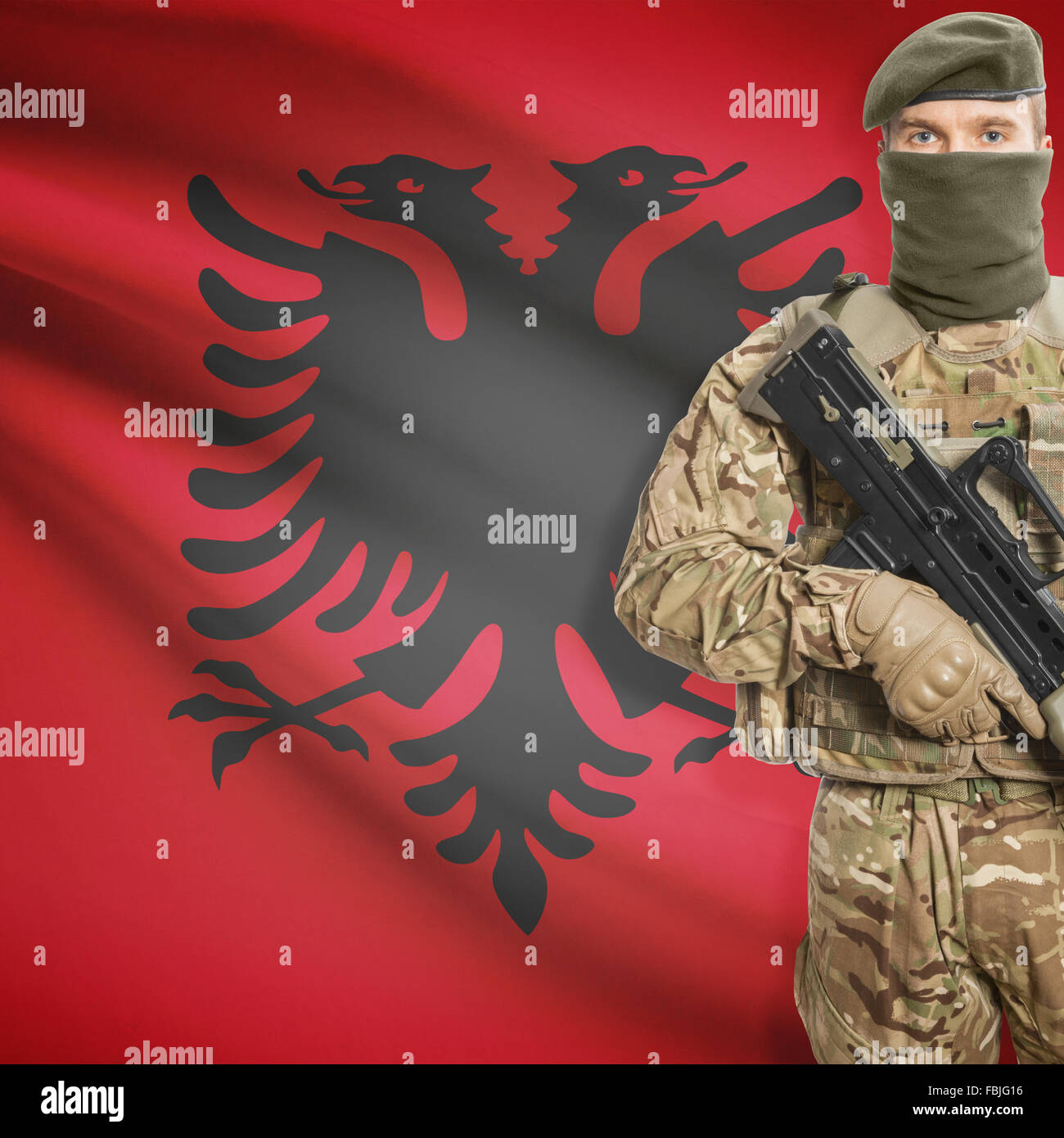 Albanian military officer hi-res stock photography and images - Alamy