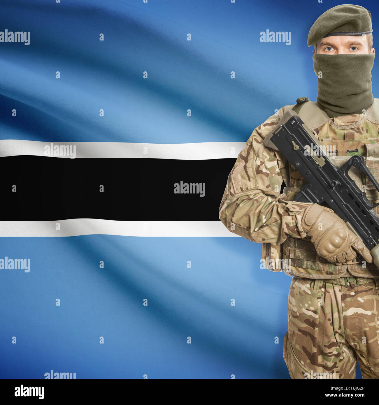 Botswana defence force hi-res stock photography and images - Alamy
