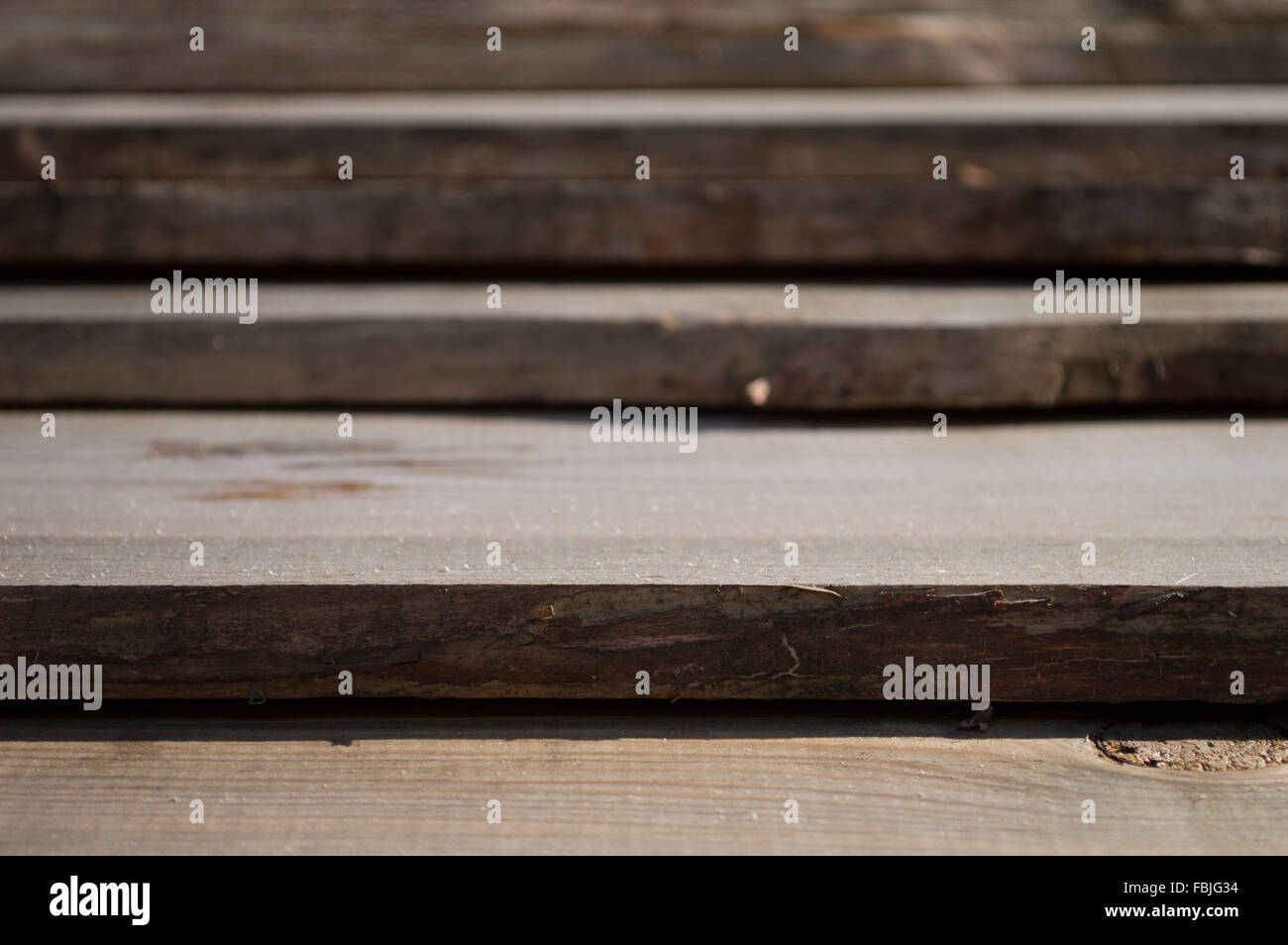 Roof made of wooden deck. Blur and abstract view Stock Photo - Alamy
