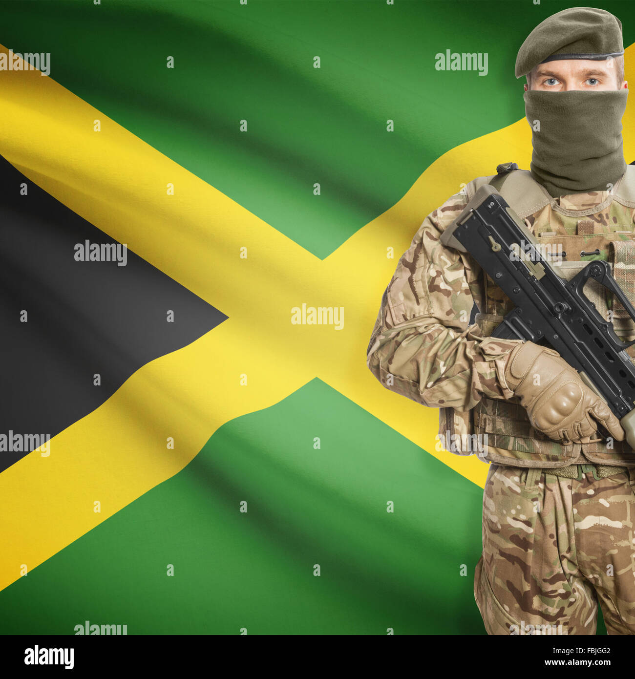 Jamaica defence force hi-res stock photography and images - Alamy