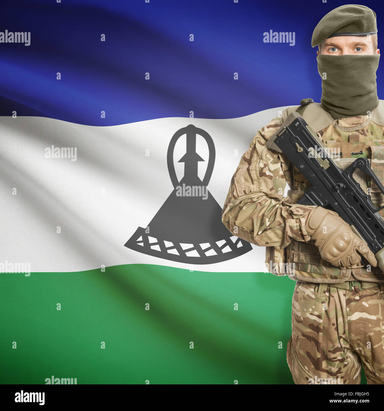 Basotho warrior hi-res stock photography and images - Alamy