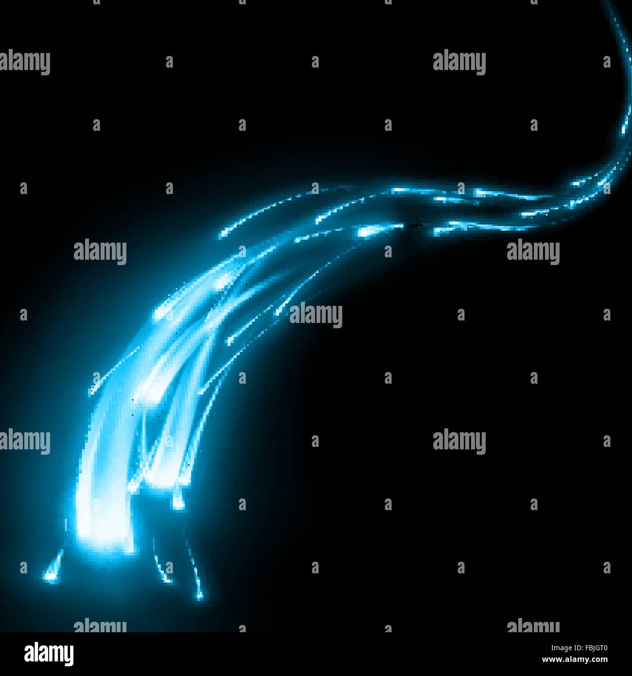 Modern abstract neon light art Stock Vector Images - Alamy