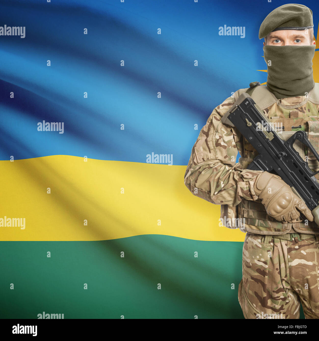 Rwandan border army hi-res stock photography and images - Alamy