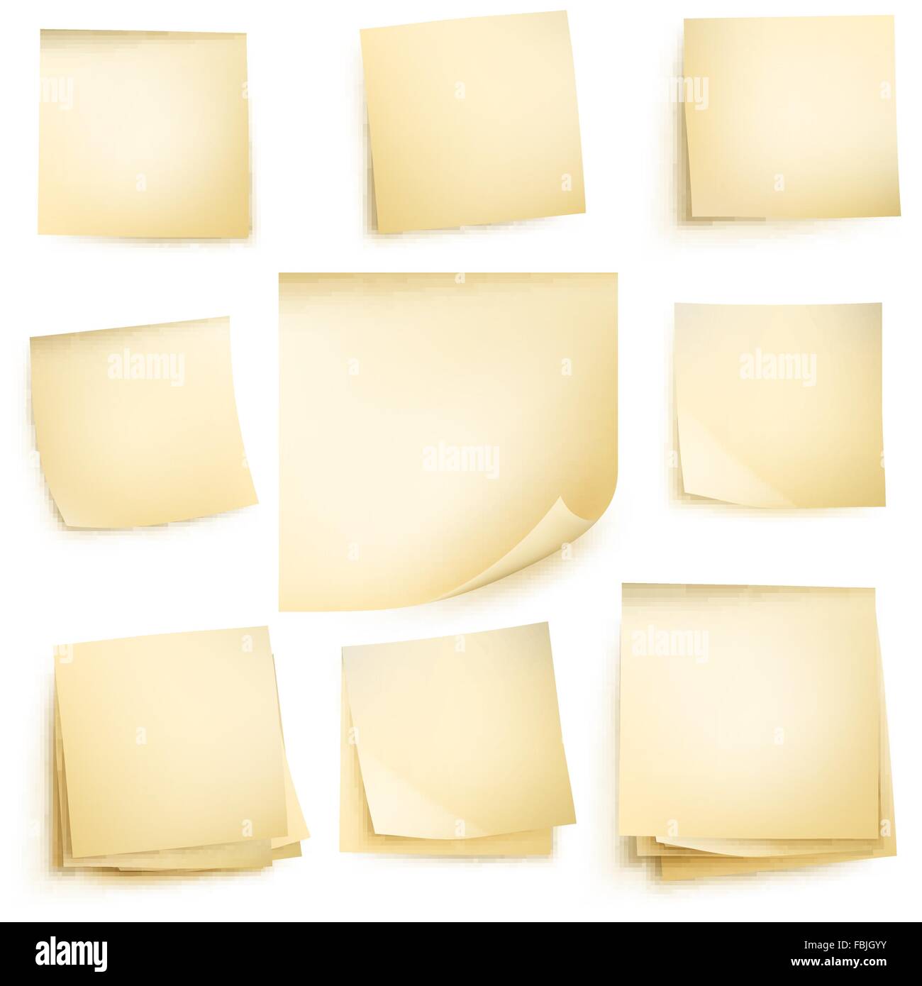 Posting notes Stock Vector Images - Alamy