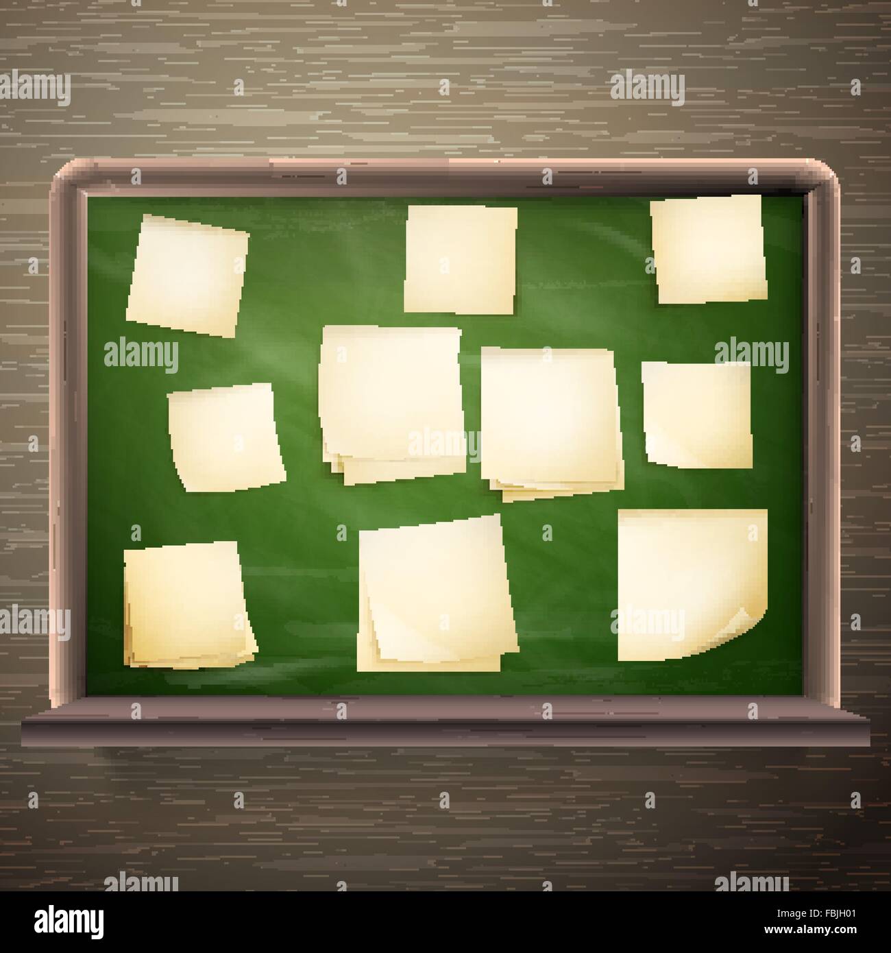 Noticeboard Stock Vector Images - Alamy