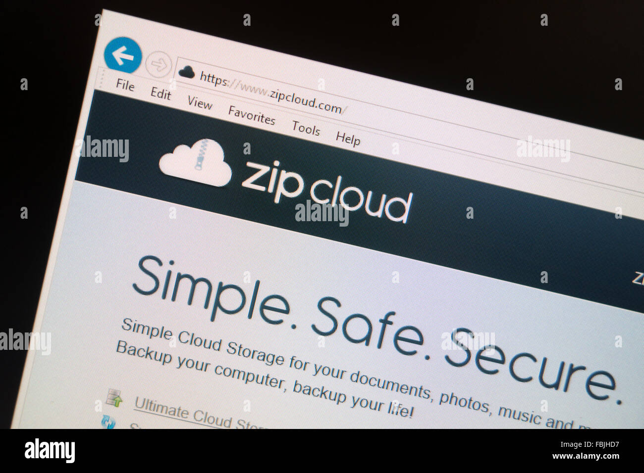 Zipcloud hi-res stock photography and images - Alamy