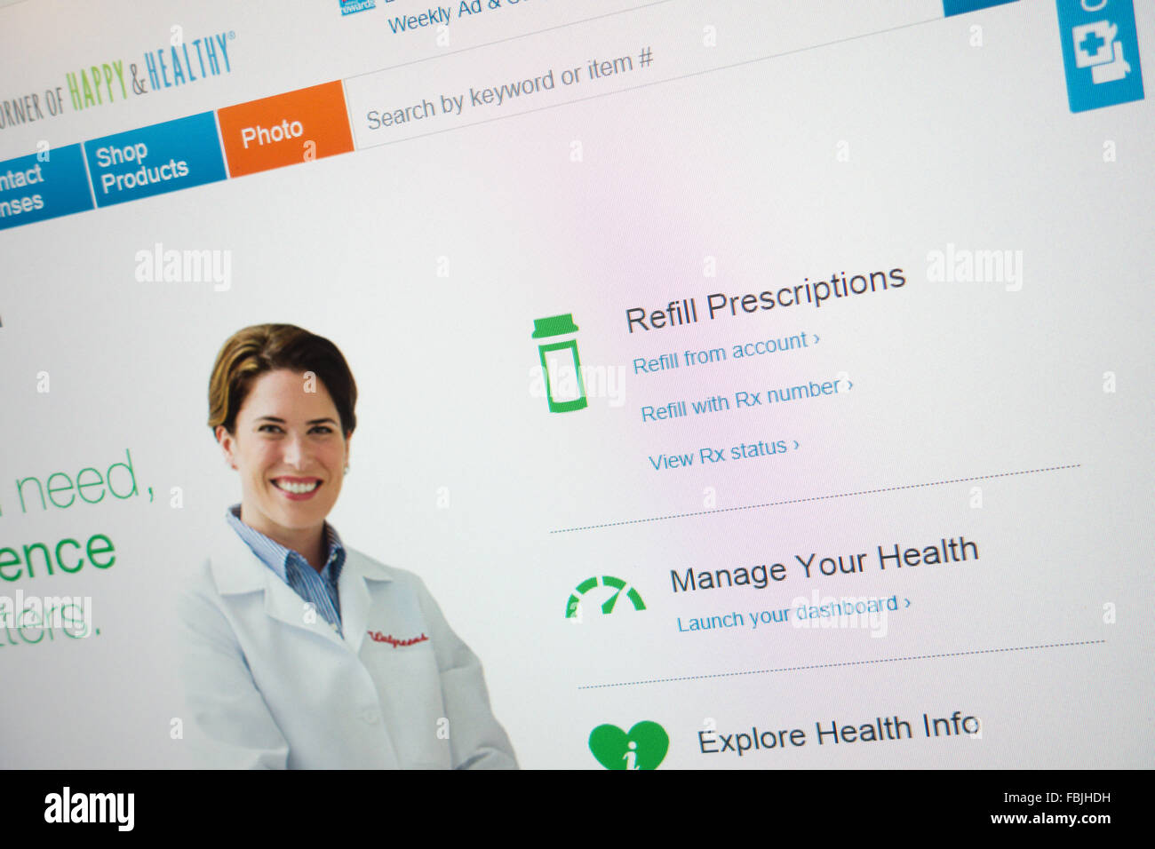 Prescription online hi-res stock photography and images - Alamy