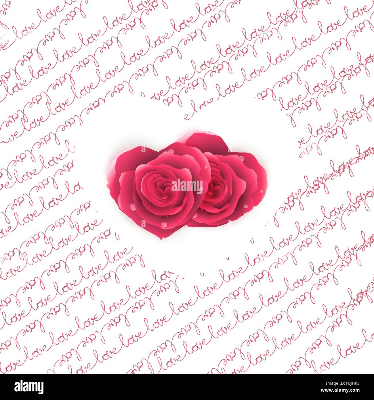 Cursive heart hi-res stock photography and images - Alamy