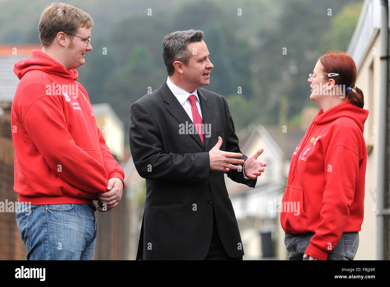 Minister for Education and Skills in Wales Huw Lewis AM Stock Photo - Alamy
