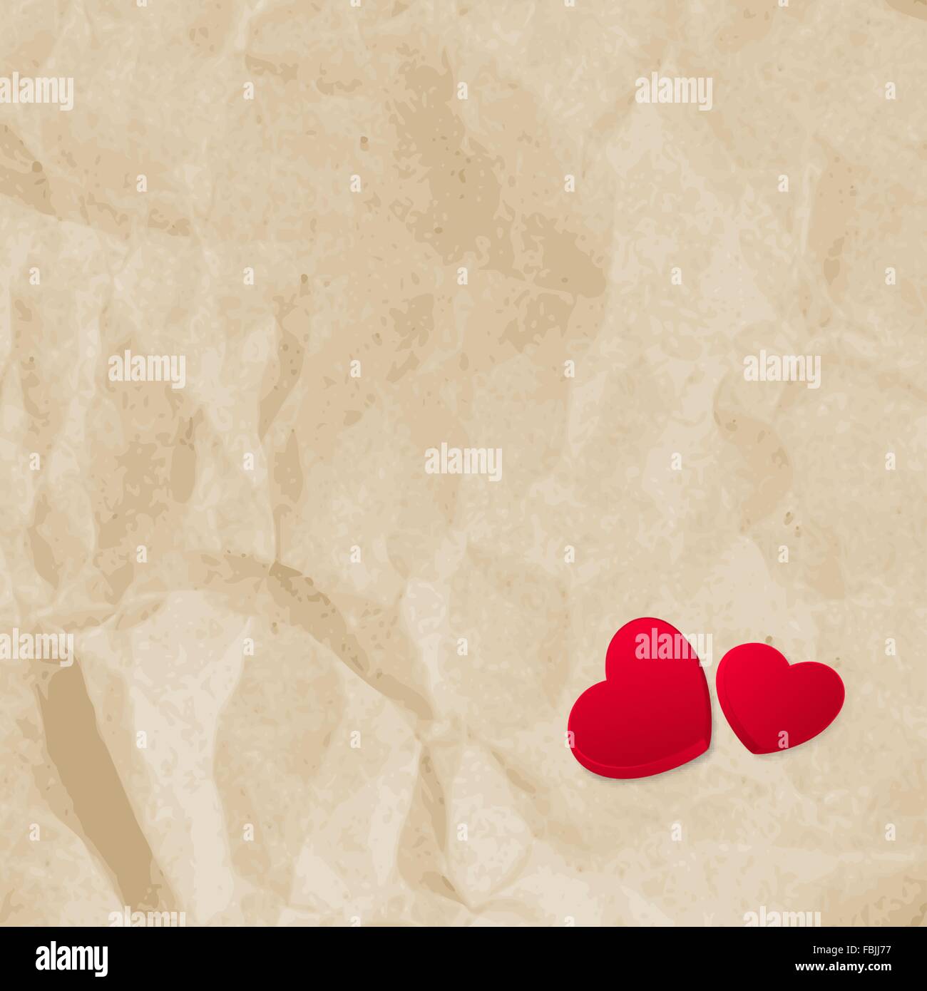 Heart on rustic surface Stock Vector Images - Alamy