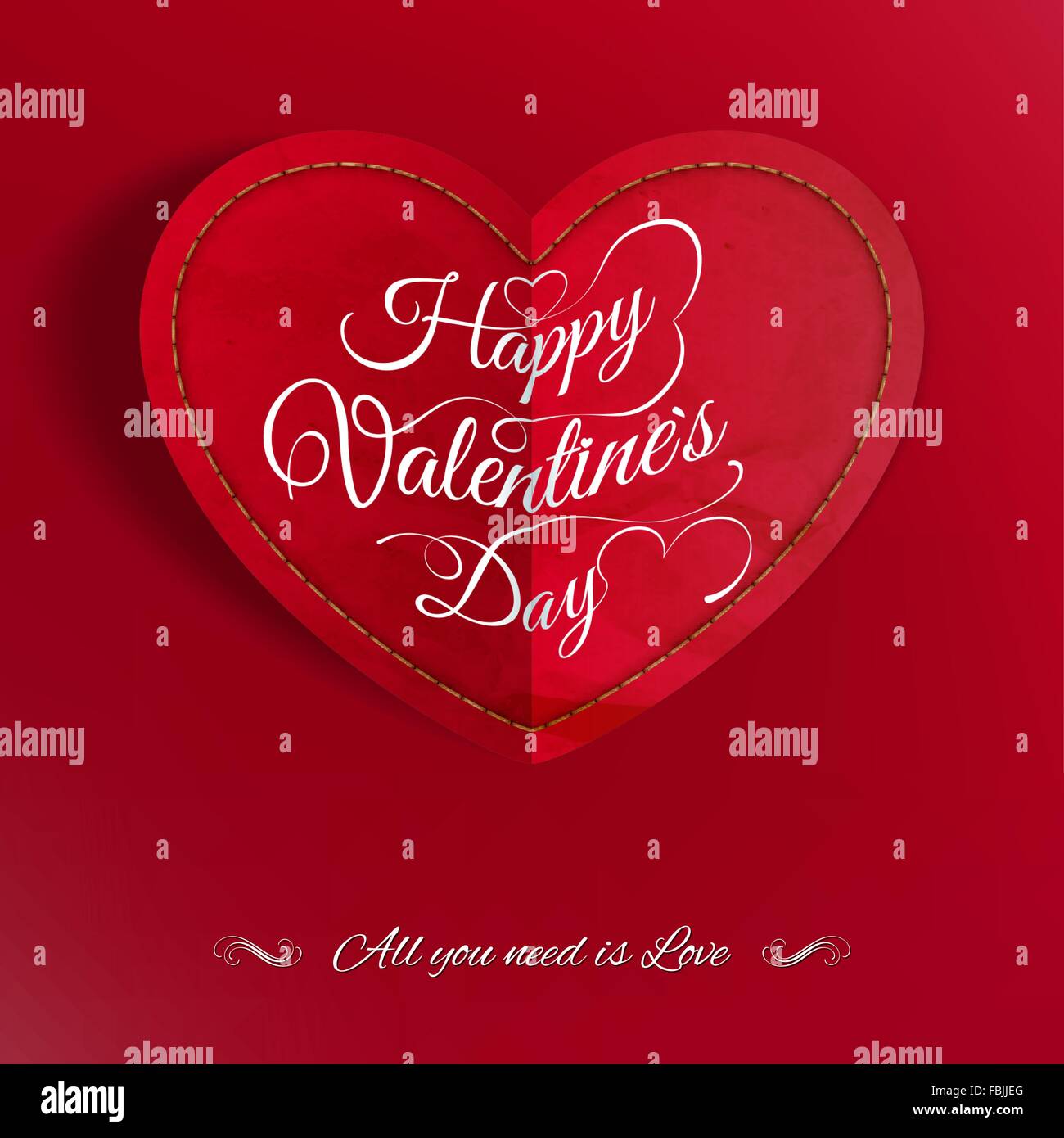 Valentines day banner from Stock Vector Images - Alamy
