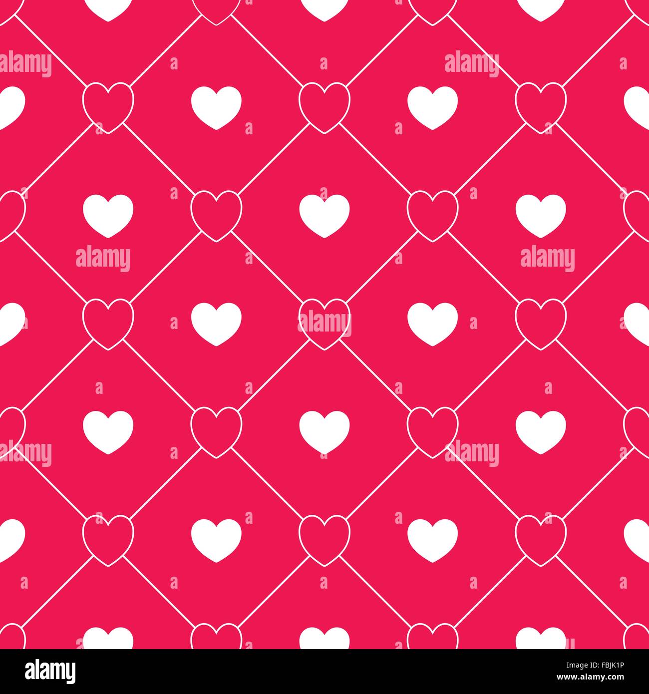 Seamless hearts pattern Stock Vector Image & Art - Alamy