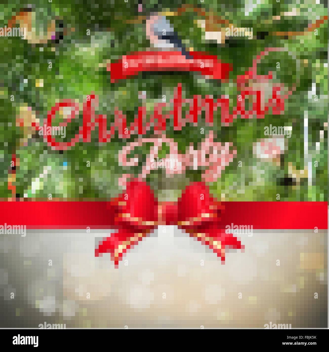 Christmas background shining garland Stock Vector Images - Alamy