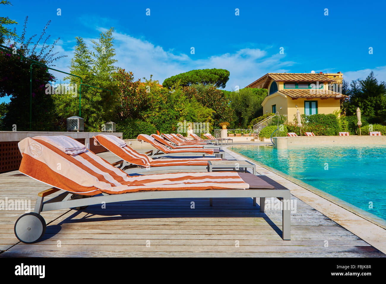 public pool on a hot day Stock Photo - Alamy