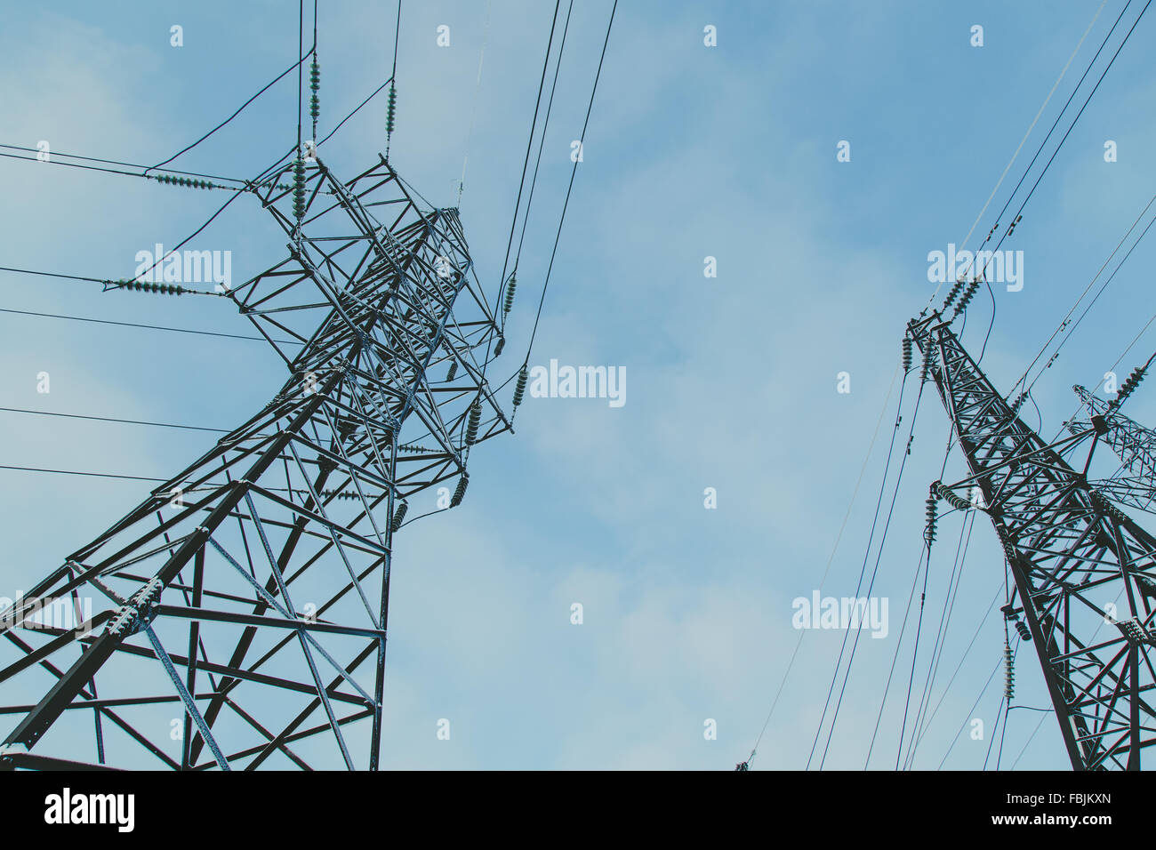 Big power lines hi-res stock photography and images - Alamy