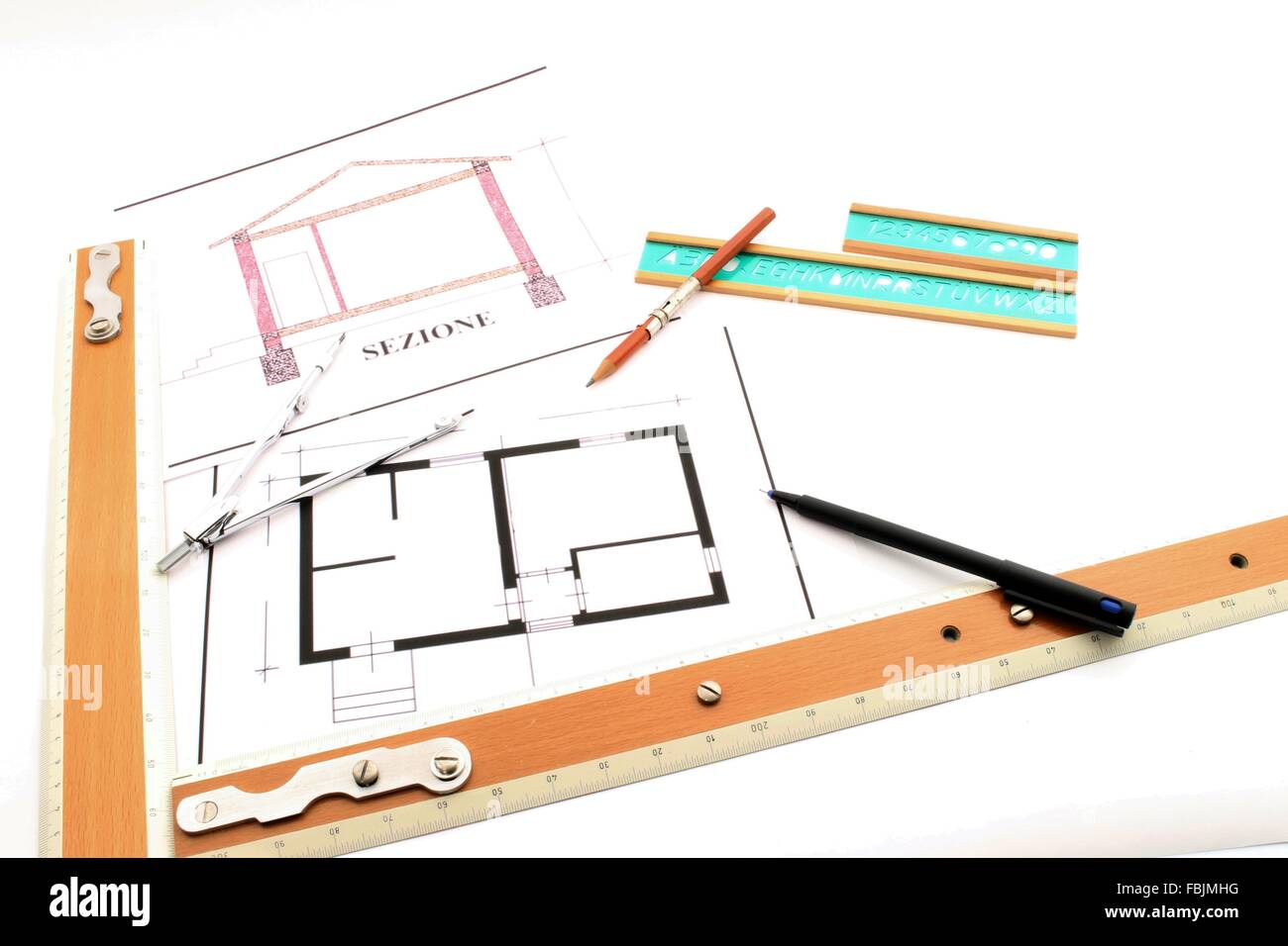 Old compass drawing hi-res stock photography and images - Alamy