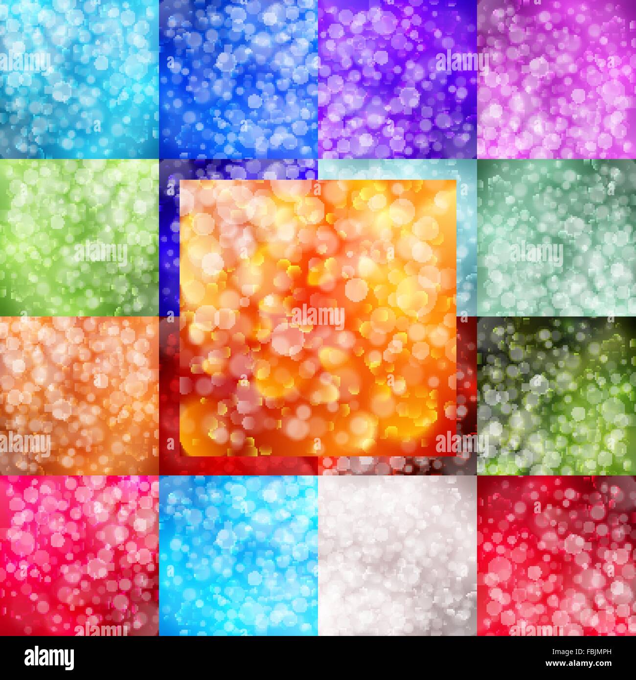 Set of abstract backgrounds Bokeh Stock Vector Image & Art - Alamy