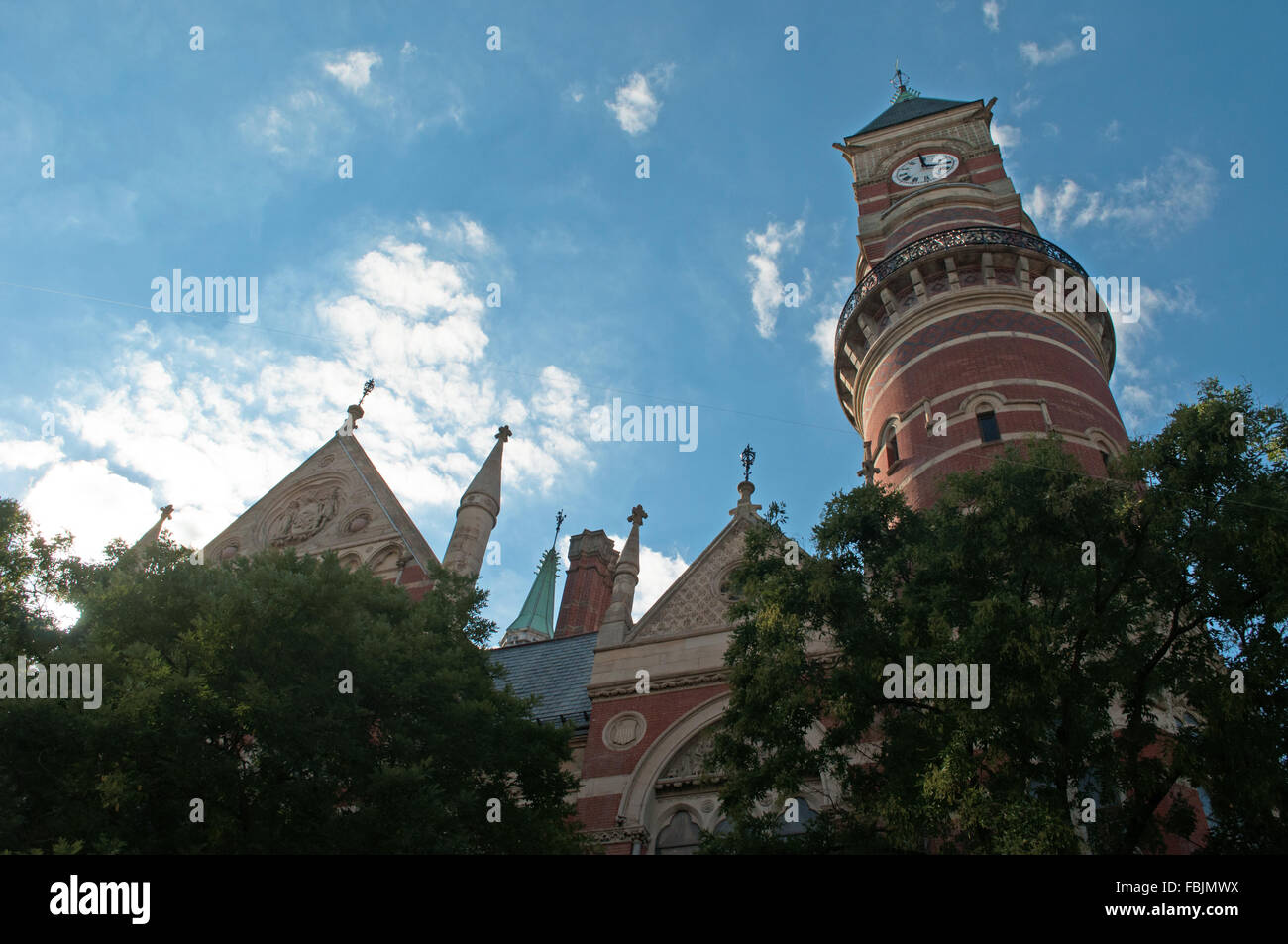New York, Usa: the Jefferson Market Branch, the New York Public Library ...