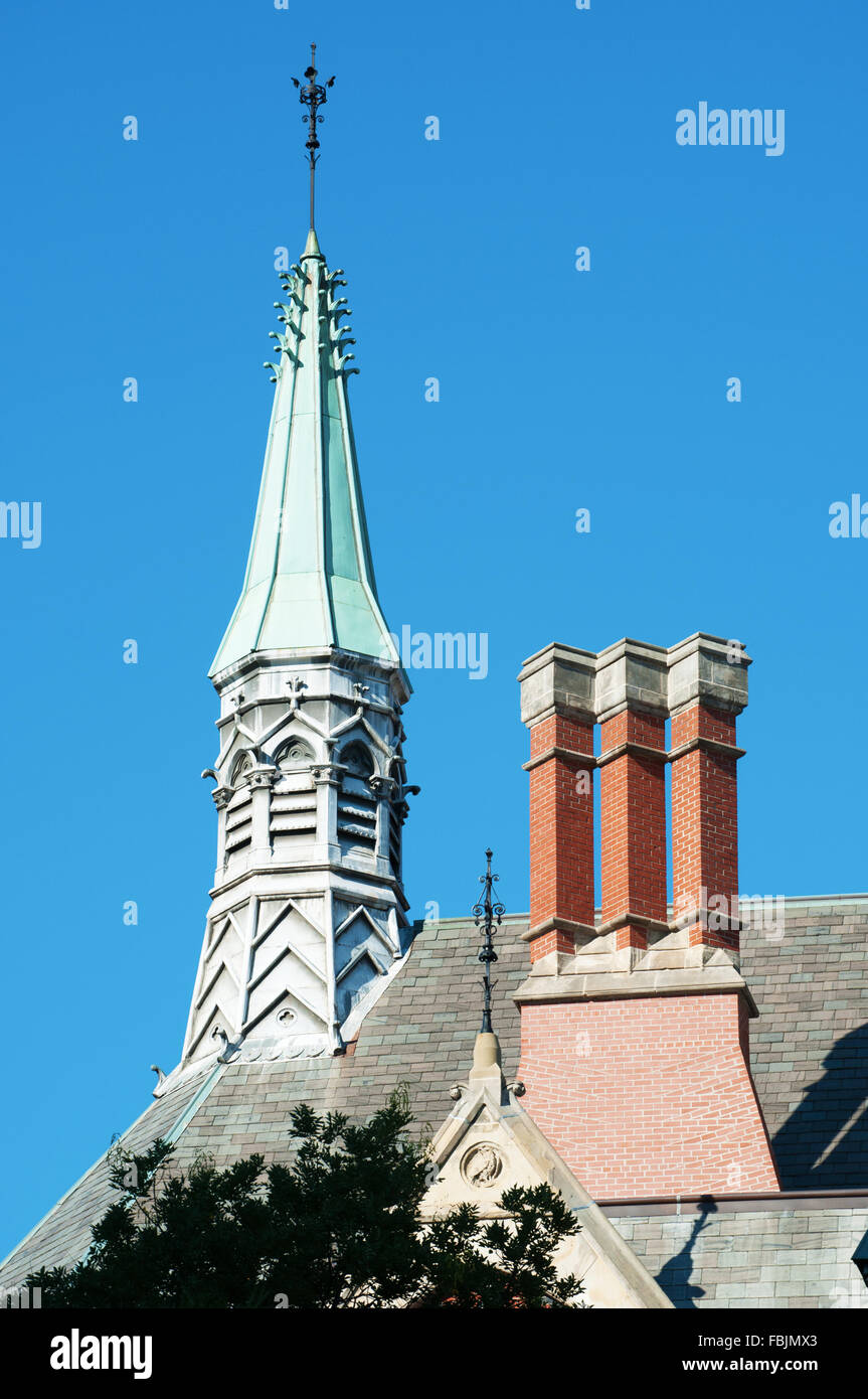 New York, Usa: the Jefferson Market Branch, the New York Public Library ...