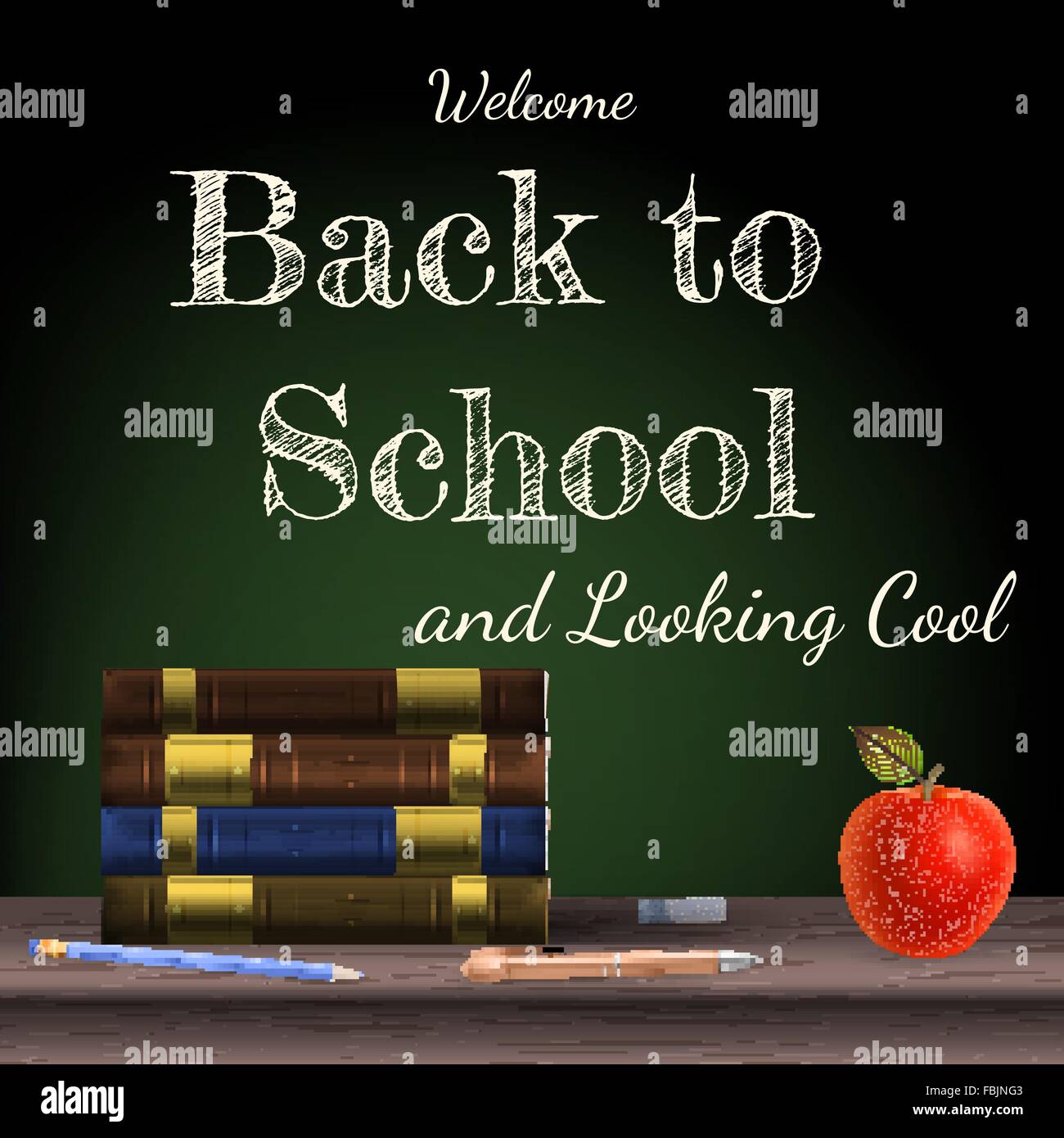 School books children Stock Vector Images - Alamy