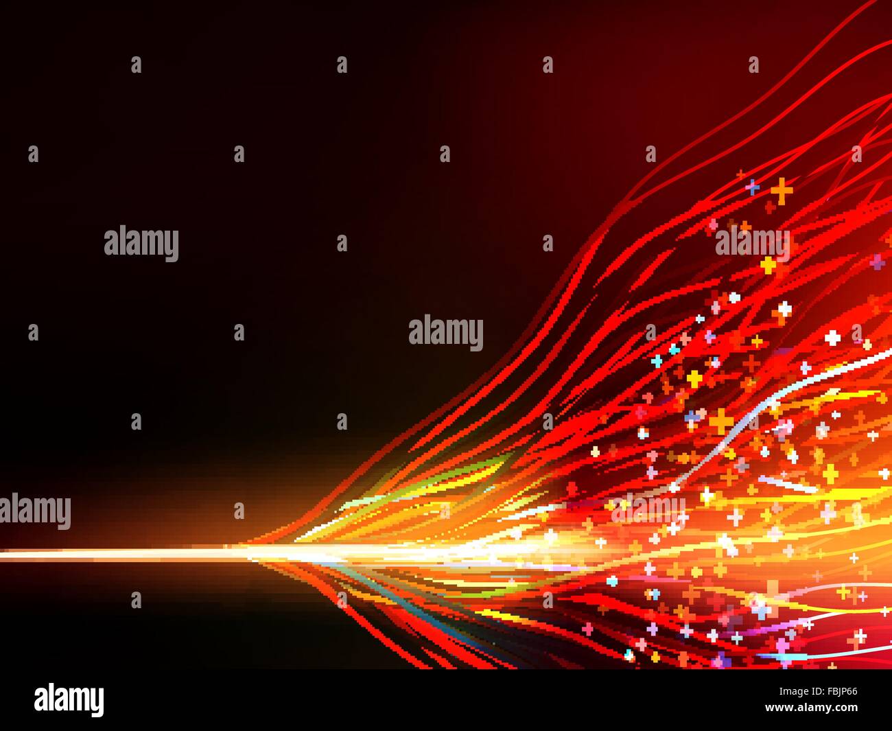 Energy design against dark background. EPS 10 Stock Vector Image & Art ...