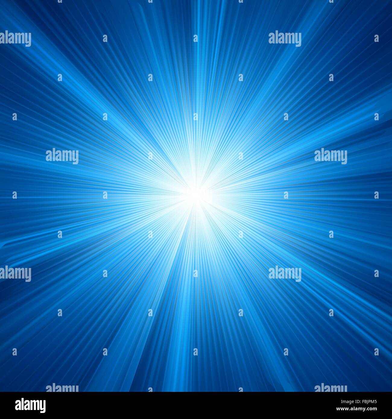 Blue color design with a burst. EPS 10 Stock Vector Image & Art - Alamy