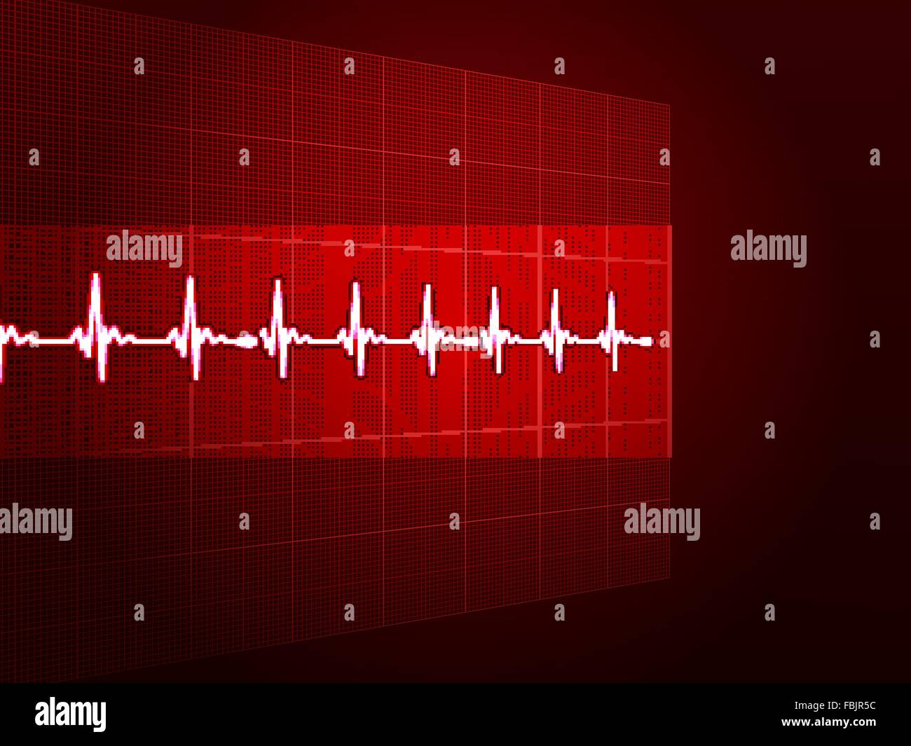 Normal Heart Ekg Stock Vector Images - Alamy