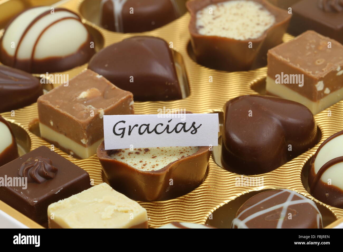 Spanish thank you card hi-res stock photography and images - Alamy