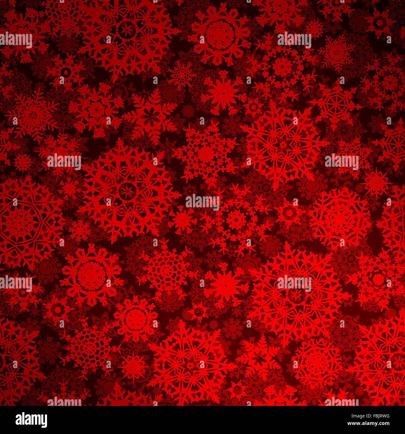 Seamless deep red christmas texture pattern. EPS 8 Stock Vector Image ...