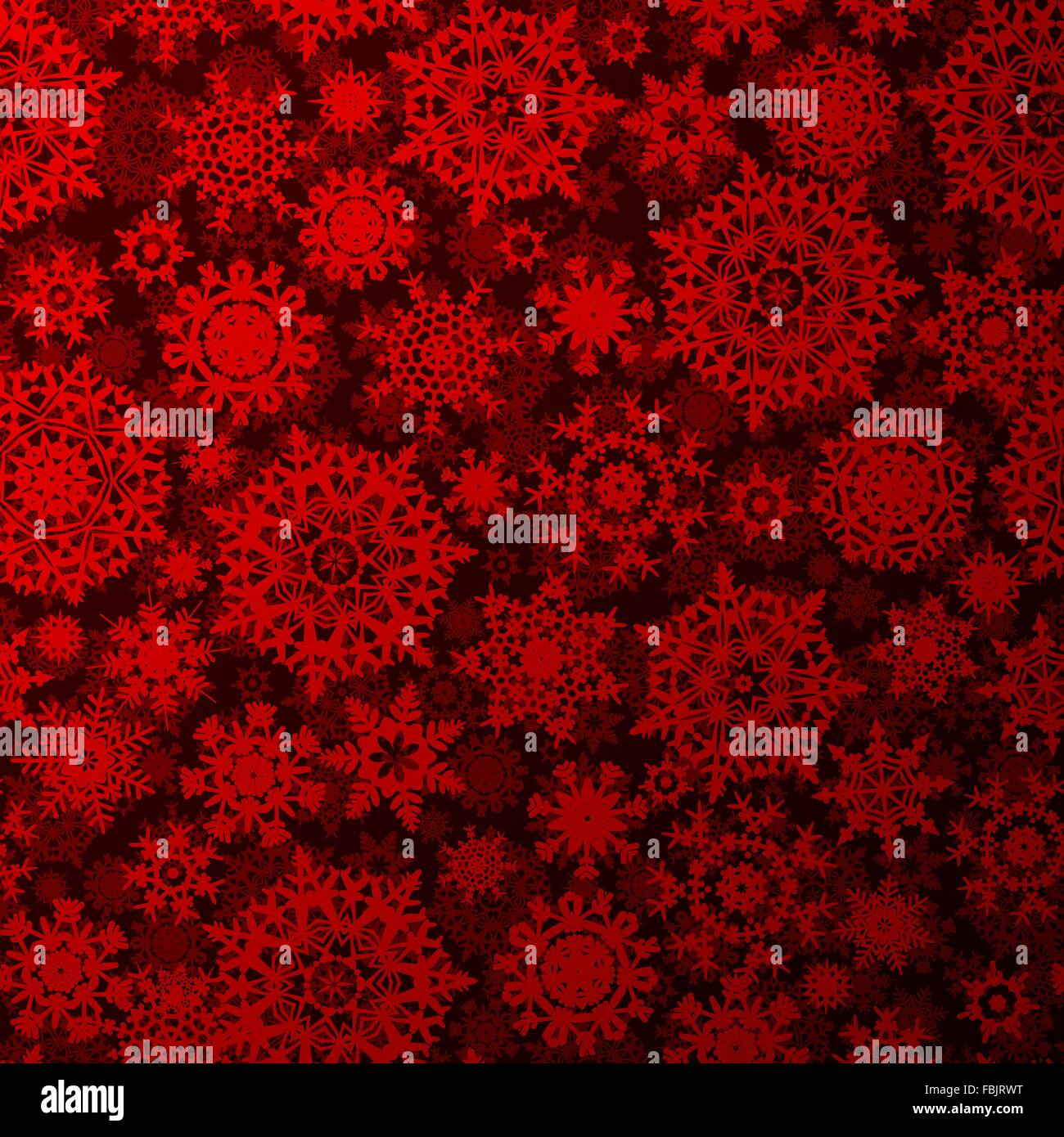 Seamless deep red christmas texture pattern. EPS 8 Stock Vector Image ...