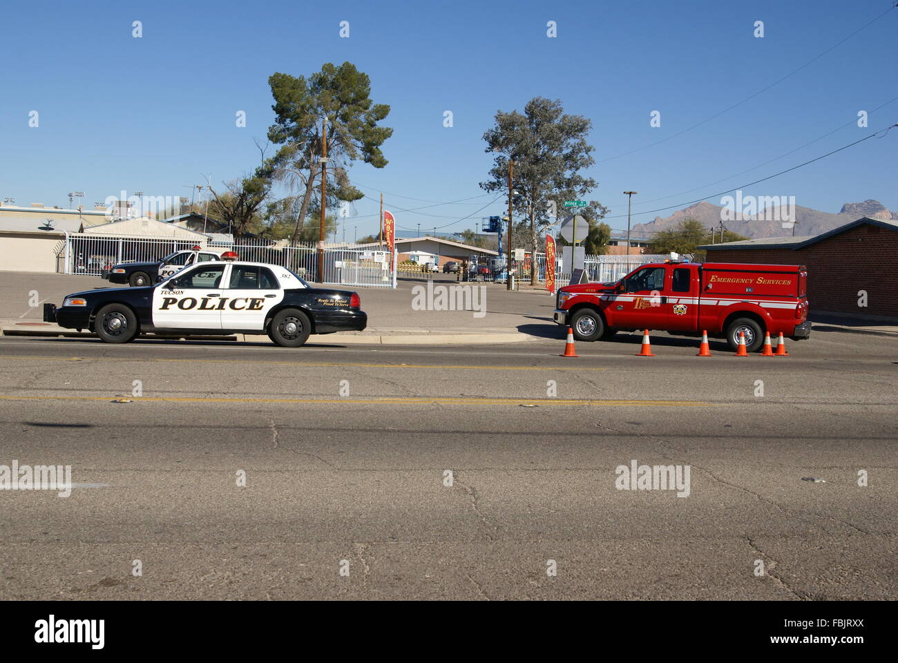 Tucson emergency services hi-res stock photography and images - Alamy
