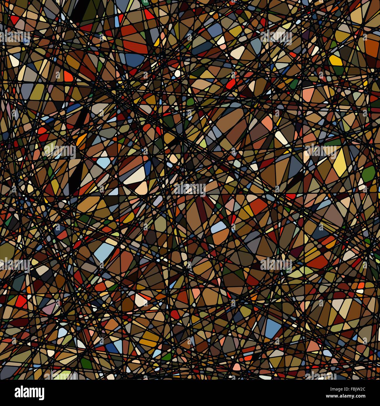 Stained glass texture different orientation. EPS 8 Stock Vector Image ...