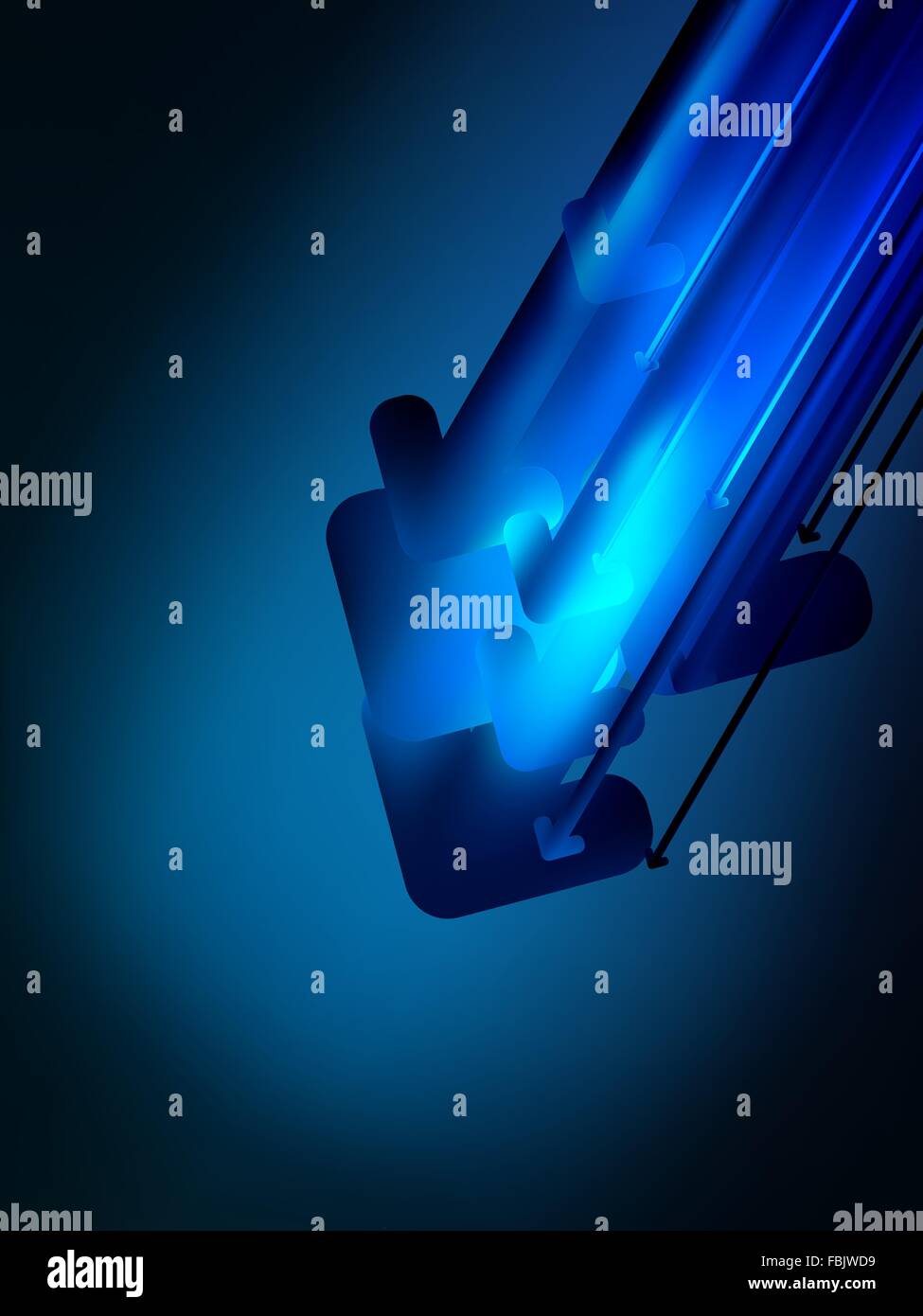 Arrow motion blur Stock Vector Images - Alamy